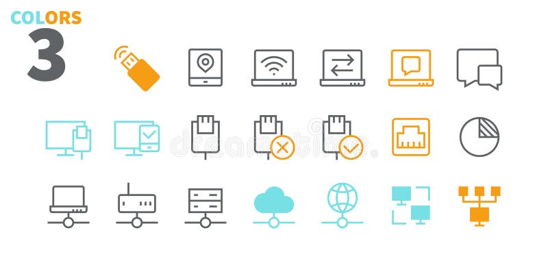 Network UI Pixel Perfect Well-crafted Vector Thin Line Icons 48x48 ...