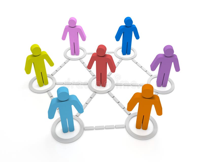 Network stock illustration. Illustration of connect, meeting - 64389040