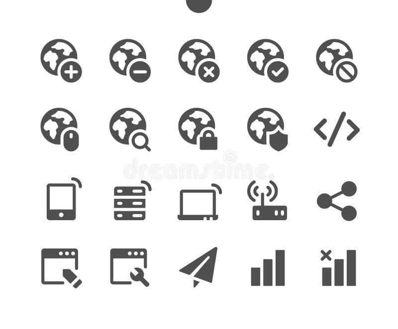 Network V2 UI Pixel Perfect Well-crafted Vector Solid Icons 48x48 Ready ...