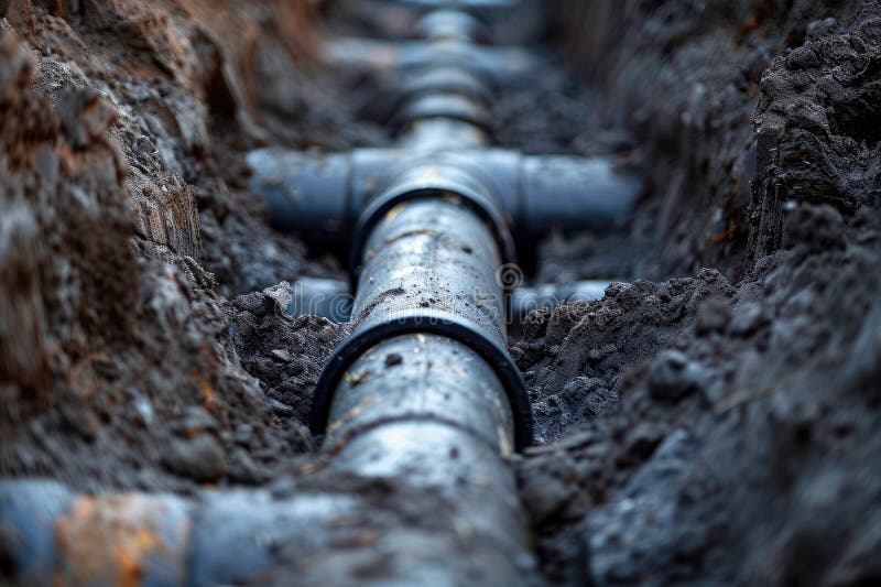 Underground, a Network of Interconnected Tubes Forms a Series of ...