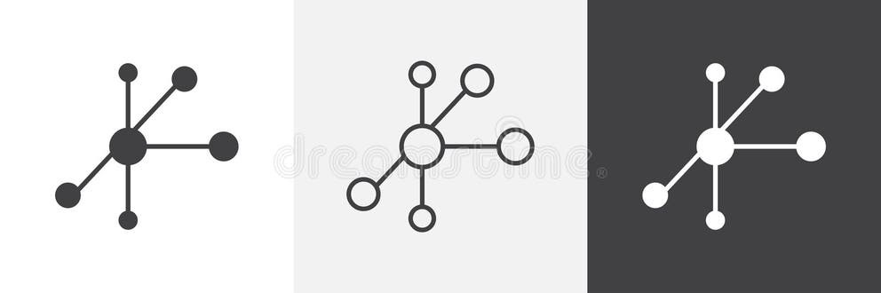 Network vecor icon set stock vector. Illustration of people - 340694457