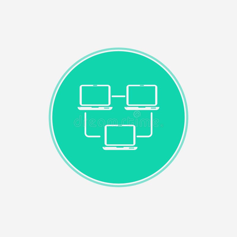 Network Vector Icon Sign Symbol Stock Vector - Illustration of globe ...