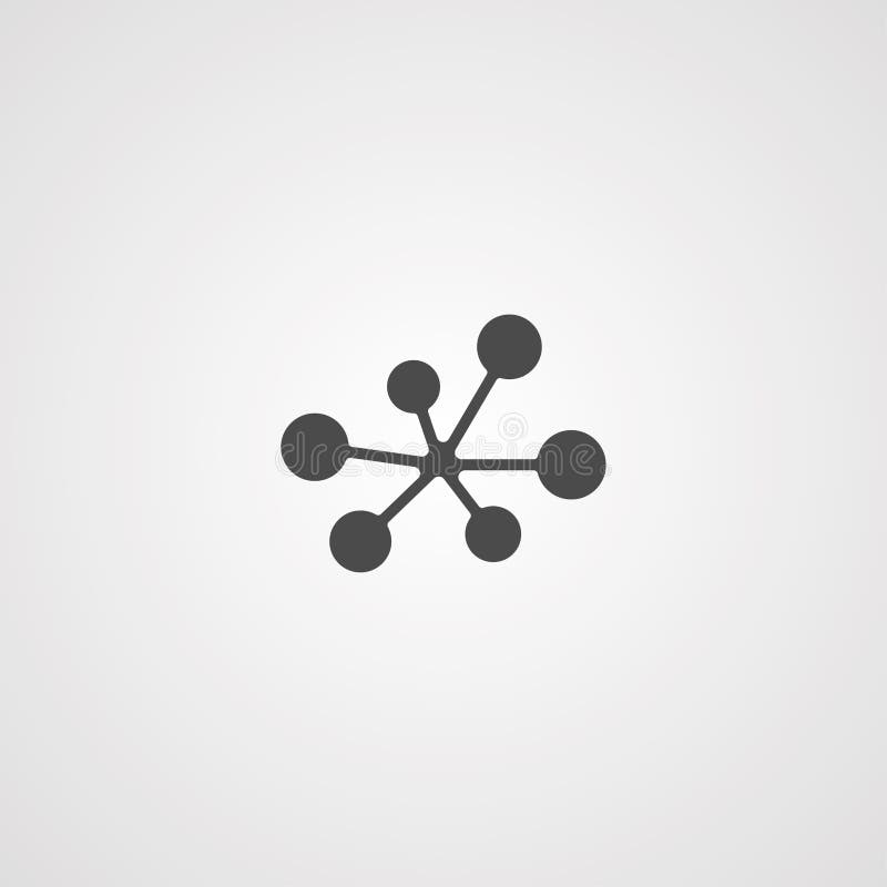 Network Vector Icon Sign Symbol Stock Vector - Illustration of business ...