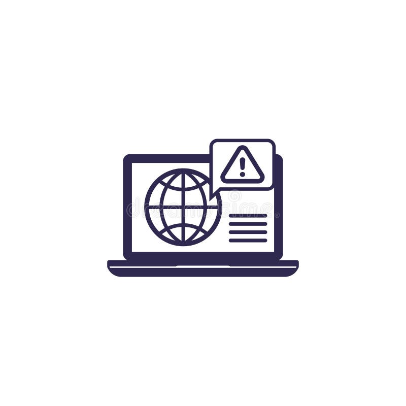 Network Warning Icon, WIFI Error, Wrong, Incorrect, Disconnect, Bad ... Network Warning Icon, WIFI Error, Wrong, Incorrect, Disconnect, Bad ...