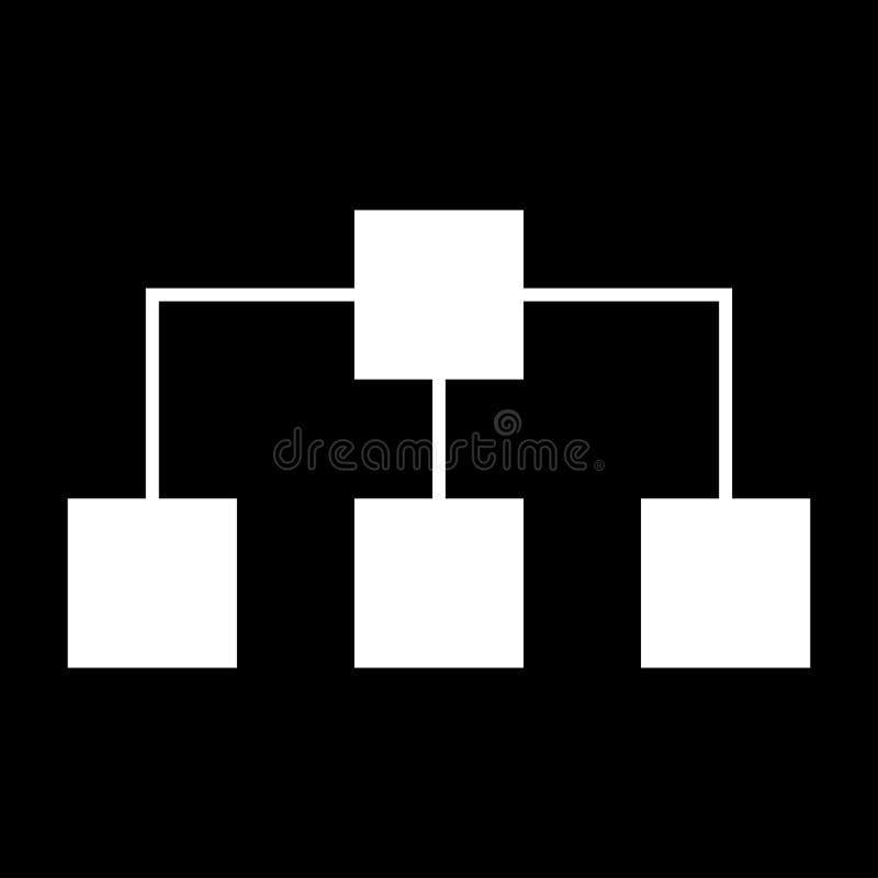 Network white color icon . stock vector. Illustration of flat - 98345637