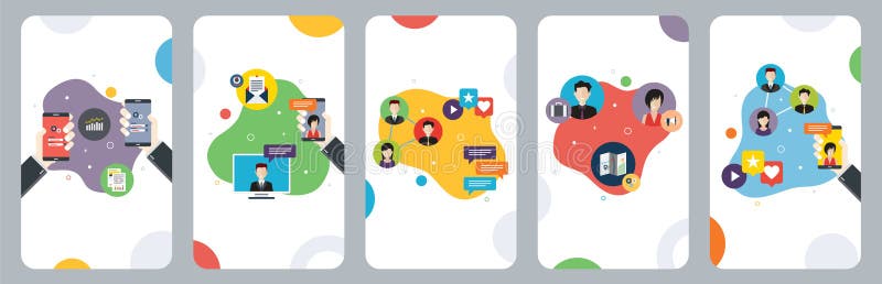 Network, Wireless, Communication, Social Media and Connection Icons ...