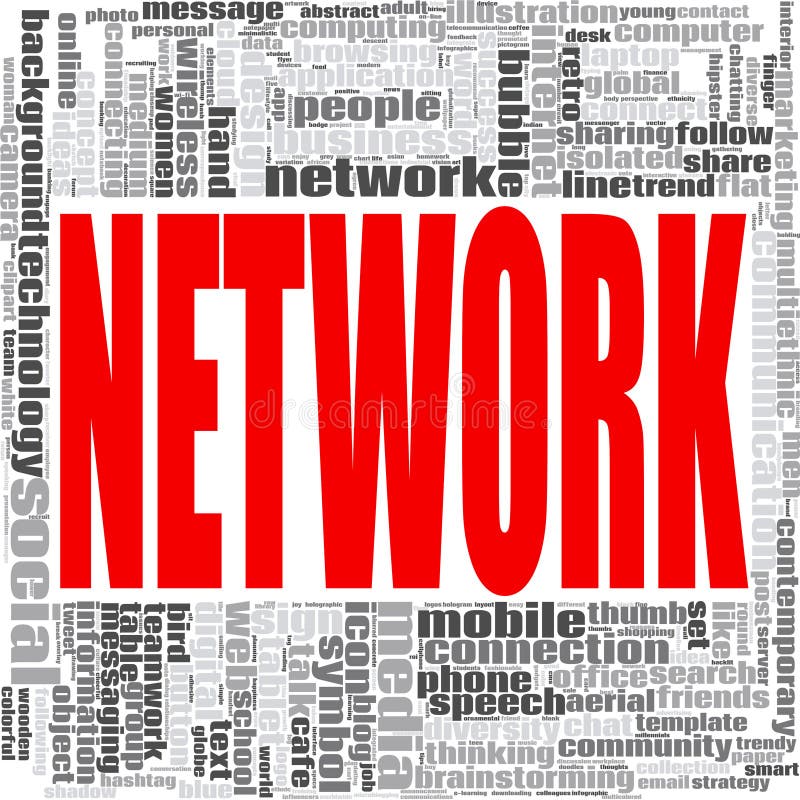 Network stock illustration. Illustration of relationship - 45790319