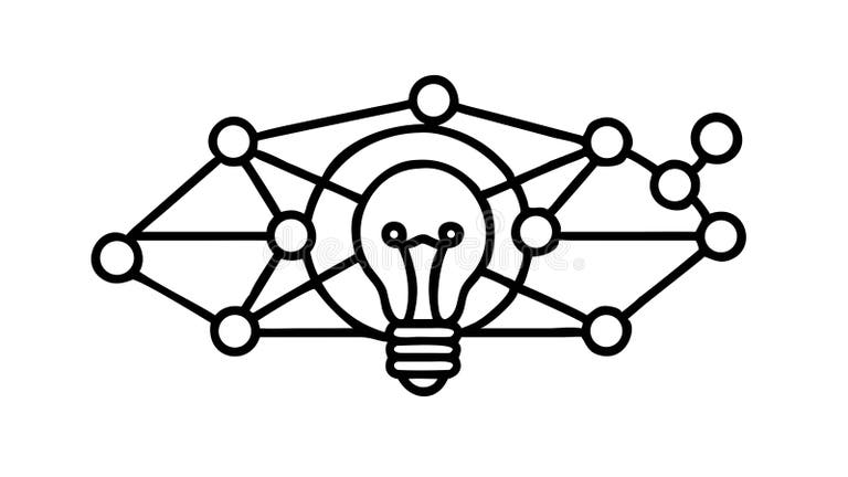 Networked Ideas Icon: Collaborative Innovation Connected Thinking ...