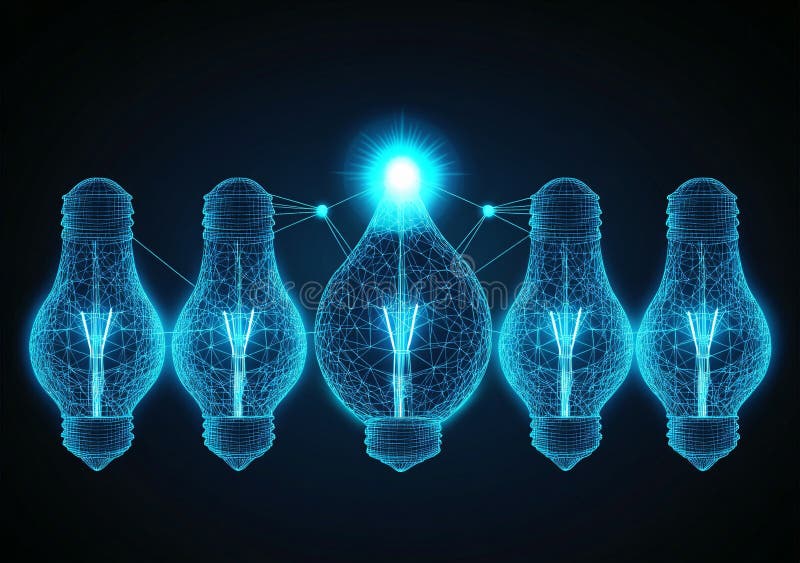 Networked Lightbulbs: Bright Ideas and Innovation High Quality Image ...