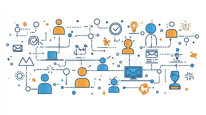 Networked People Collaborating, Sharing Ideas, and Using Technology for ...