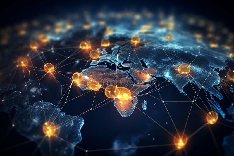 Networked Spheres: an Abstract Representation of Global Connectivity ...