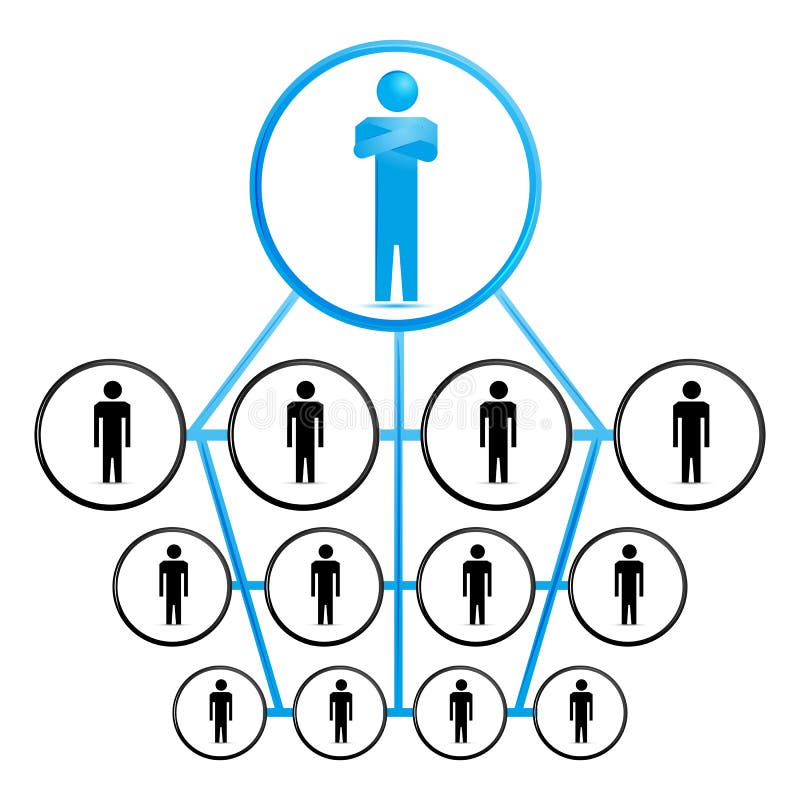 Business Pyramid stock vector. Illustration of illustrative - 19577300