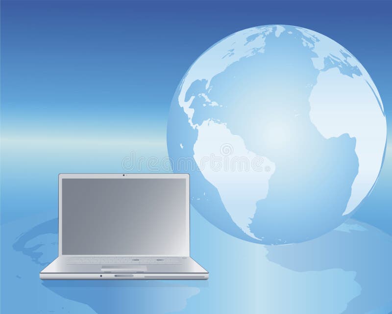 Internet connection stock vector. Illustration of digitization - 10074281