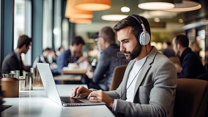 Networking Business Technology Stock Illustration - Illustration of ...