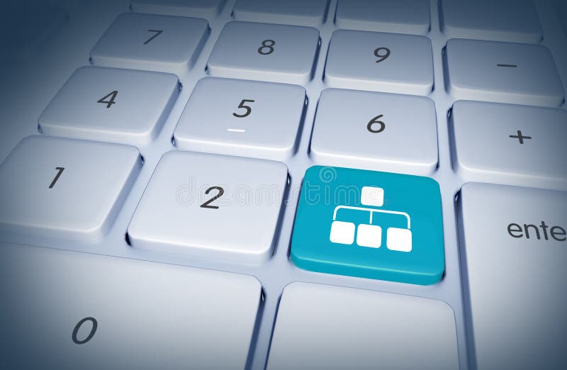 Networking Button stock image. Image of buttons, clicking - 31976883