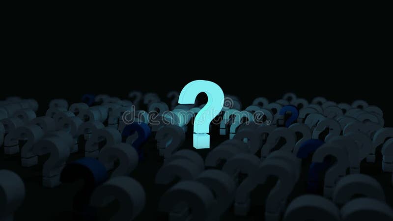 Question Mark and Concept of Science and Technology. Questions and ...