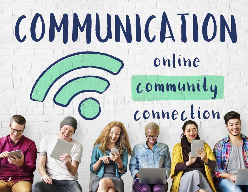 Networking Communication Connection Share Ideas Concept Stock Photo ...