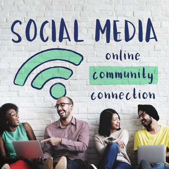 Networking Communication Connection Share Ideas Concept Stock Photo ...