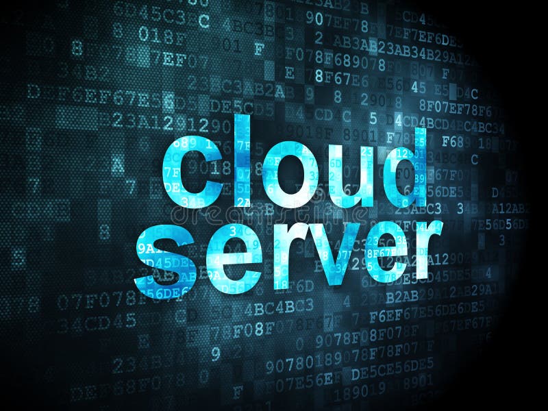 Hosting servers stock illustration. Illustration of fast - 32211208