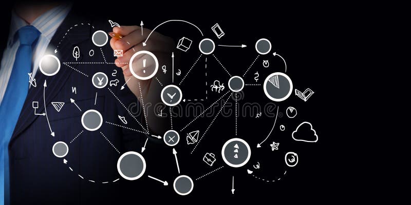 Networking concept stock image. Image of icon, infrastructure - 59709119