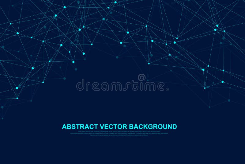 Networking Connection Concept Abstract Technology. Global Network ...