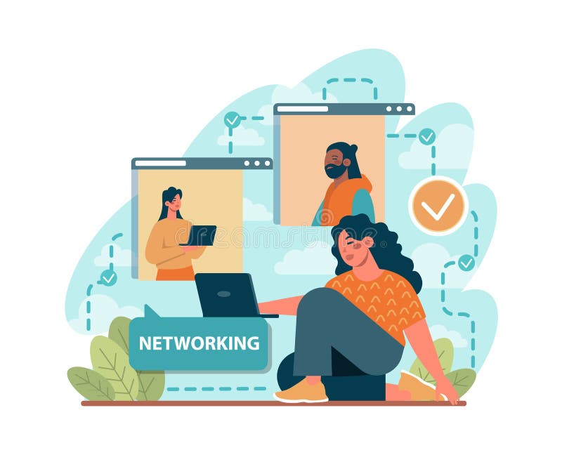 Networking. Employees Collaboration, Establishment of Partnerships ...