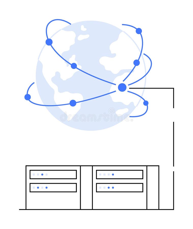 Networking and Global Data Servers with Earth and Connections for ...