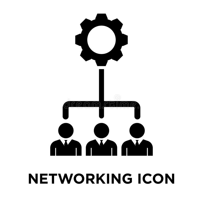 Networking Icon Vector Isolated on White Background, Logo Concept of ...