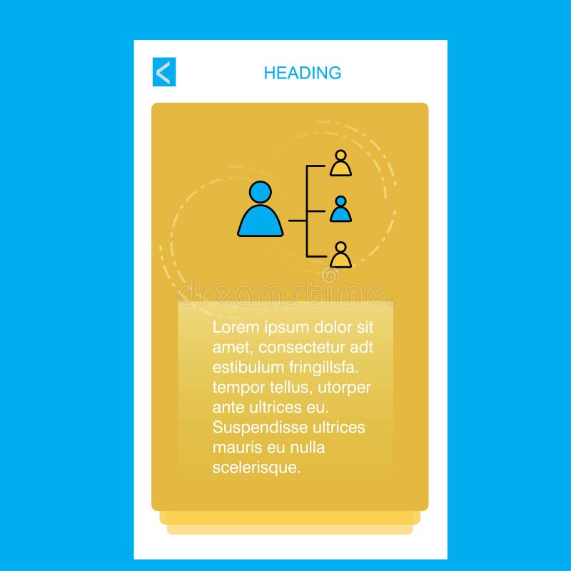 Networking Mobile Vertical Banner Design Design. Vector Stock Vector ...