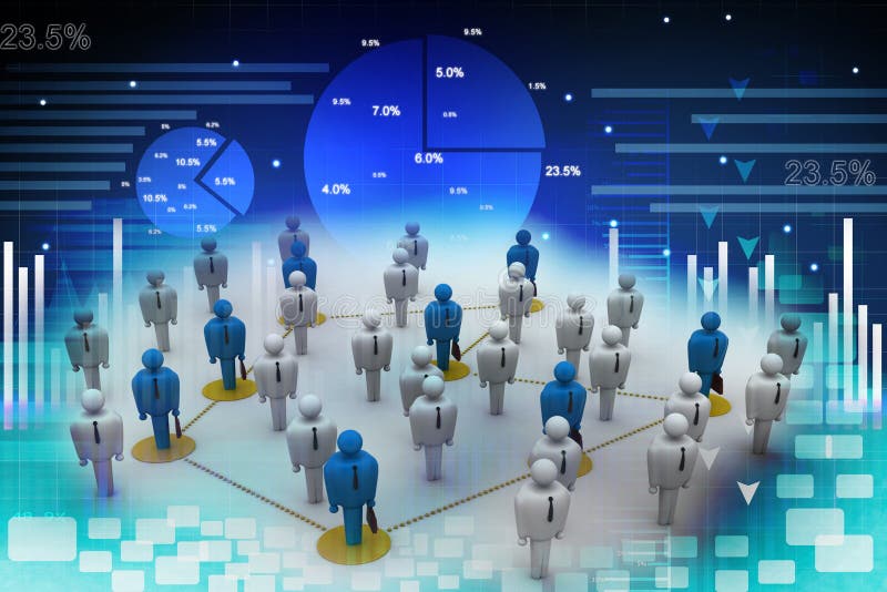 Networking people stock illustration. Illustration of gold - 35745835