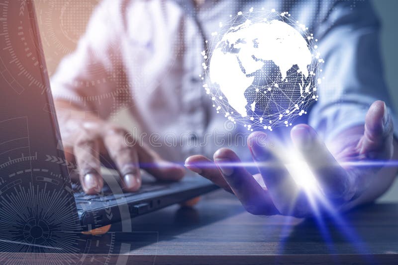 Networking People and Connecting Network Concept Stock Image - Image of ...