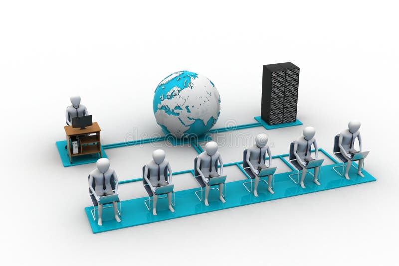 Networking People stock illustration. Illustration of connect - 33080757