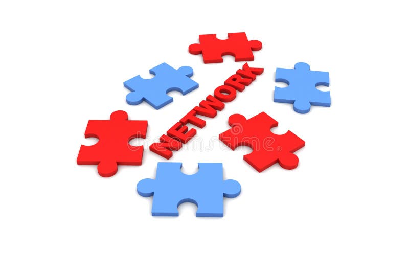 Networking puzzle stock photo. Image of puzzle, jigsaw - 59583794