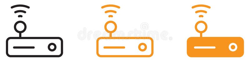 Networking Router Icon for Internet and Connectivity Graphics Perfect ...