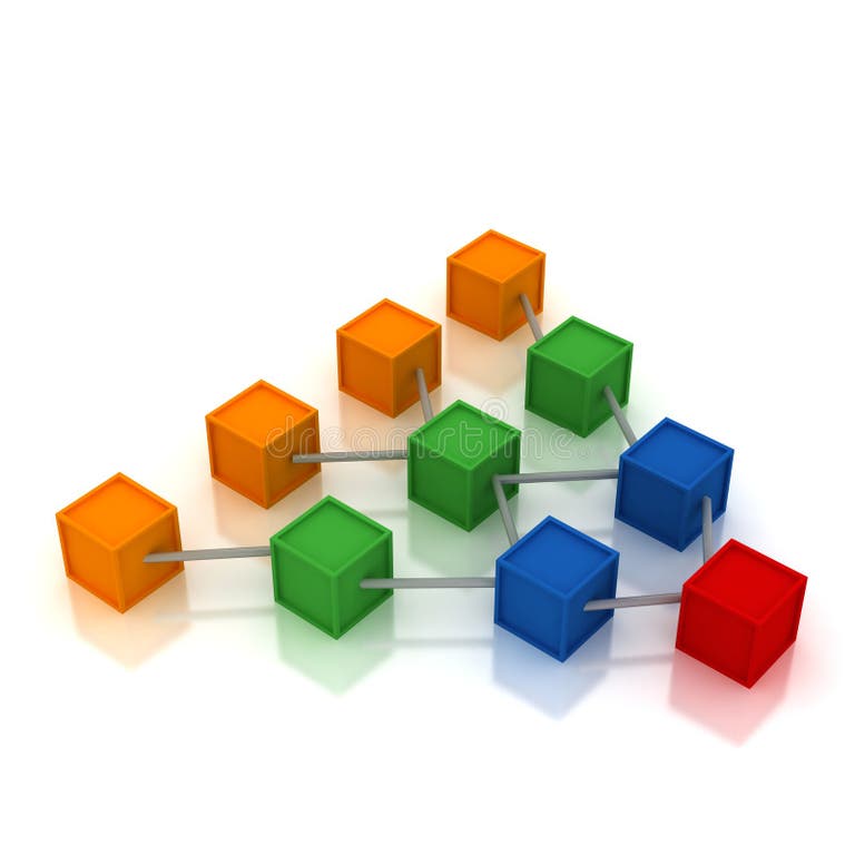 Networking schema stock illustration. Illustration of corporate - 2474891