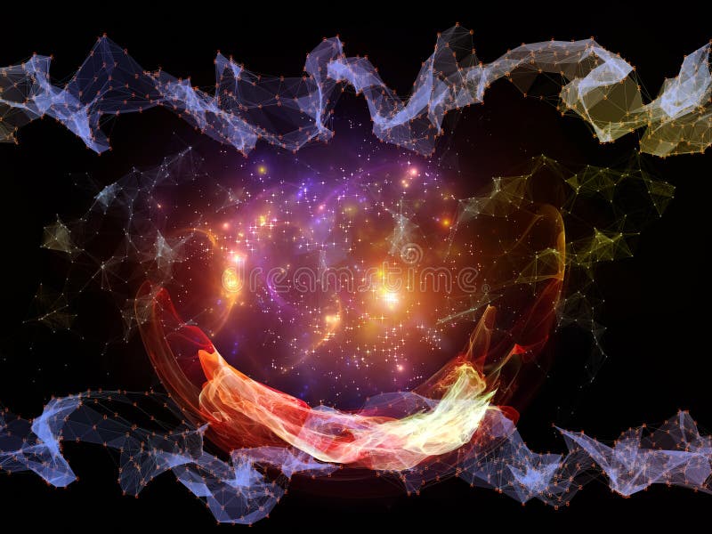 Networking Space stock illustration. Illustration of abstract - 218180321