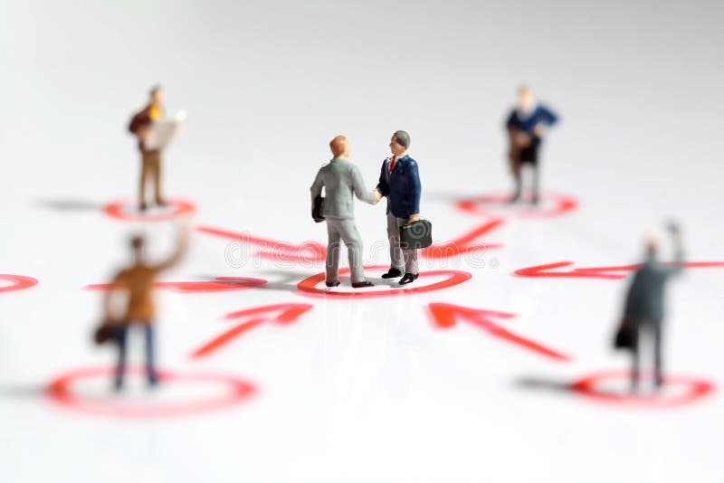 Networking stock image. Image of miniature, businesswoman - 11650087