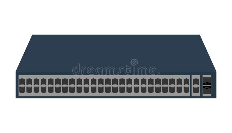Networking Switch Image To Be Used in Web Applications, M Stock Vector ...