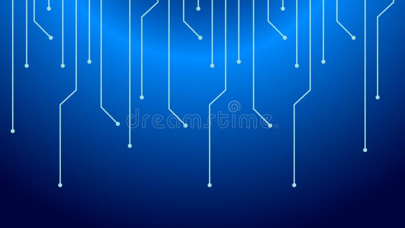 Networking Technology Blue Backgrounds Vector Stock Vector ...