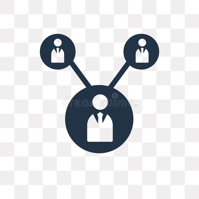 Networking Vector Icon Isolated on Transparent Background, Networking ...