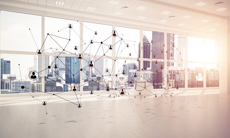 Networking and Wireless Connection As Concept for Effective Mode Stock ...