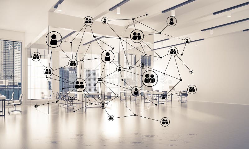 Networking and Wireless Connection As Concept for Effective Mode Stock ...