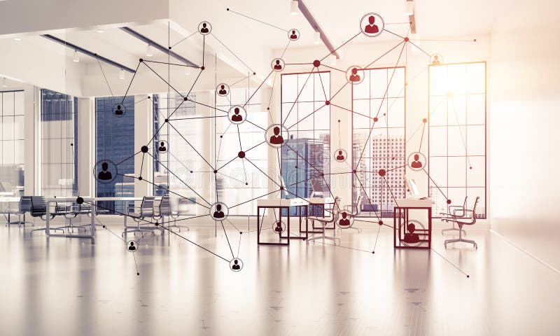 Networking and Wireless Connection As Concept for Effective Mode Stock ...