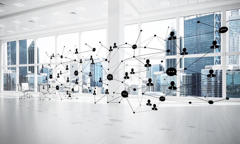 Networking and Wireless Connection As Concept for Effective Mode Stock ...