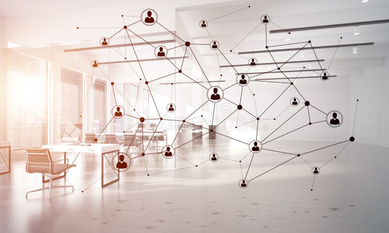 Networking and Wireless Connection As Concept for Effective Modern ...