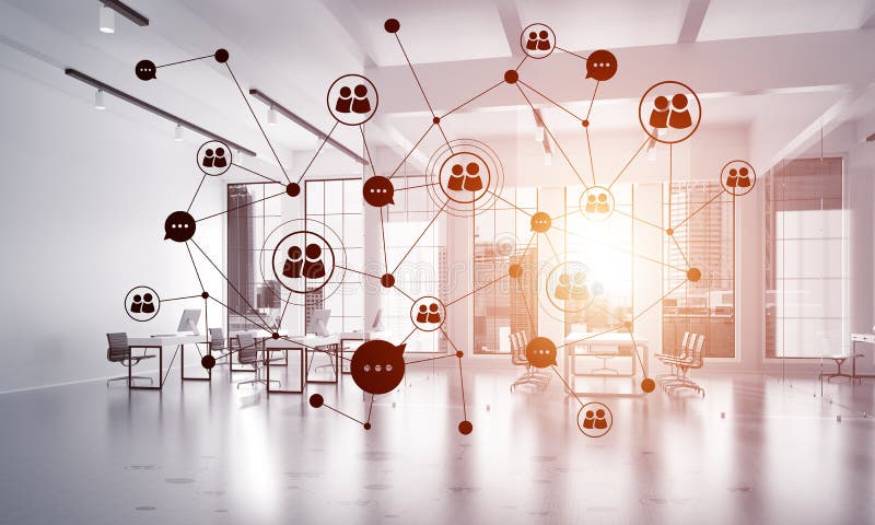 Networking and Wireless Connection As Concept for Effective Modern ...