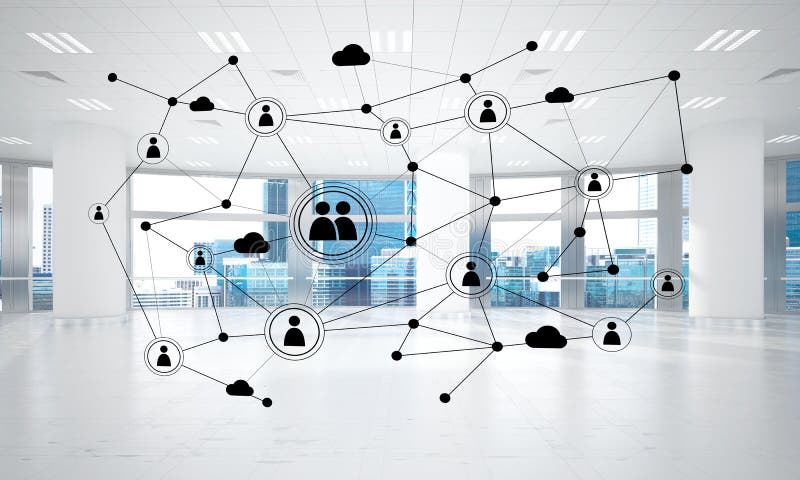 Networking and Wireless Connection As Concept for Effective Modern ...