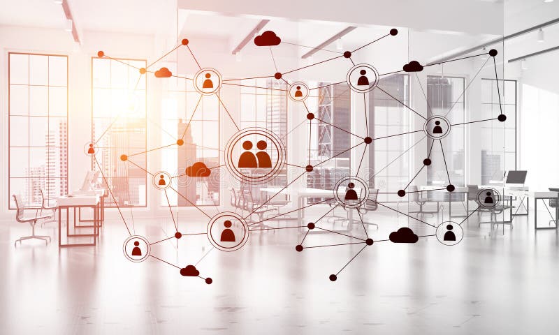 Networking and Wireless Connection As Concept for Effective Modern ...