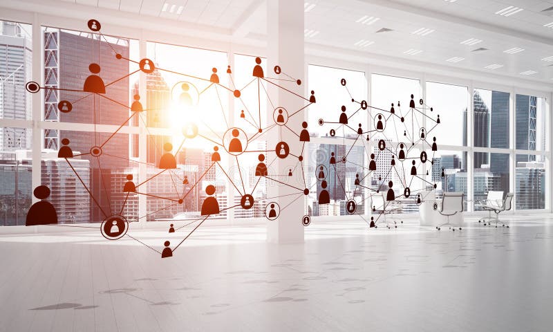 Networking and Wireless Connection As Concept for Effective Modern ...