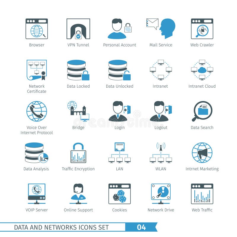 Networks Icon Set 04 stock vector. Illustration of logout - 60113292